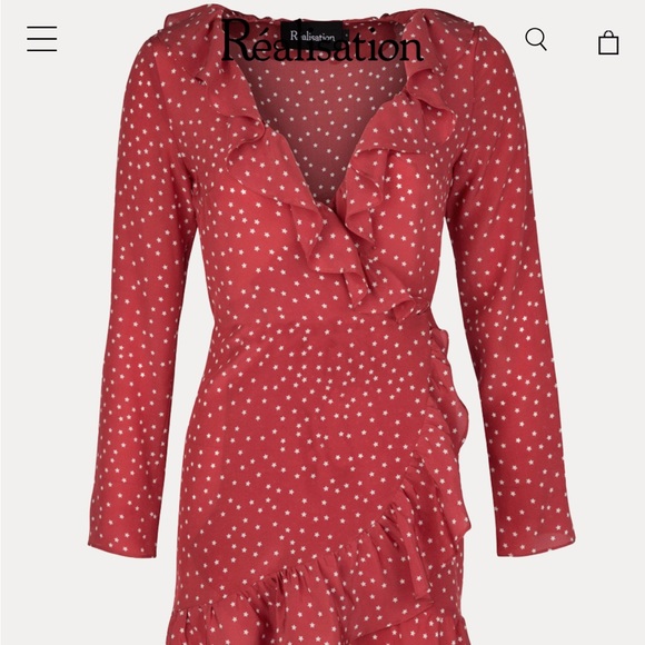 Realisation Par | Dresses | Realisation Par Red Dress Practically New ...